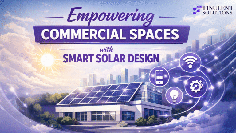 Empowering Commercial Spaces With Smart Solar Design - Finulent Solutions